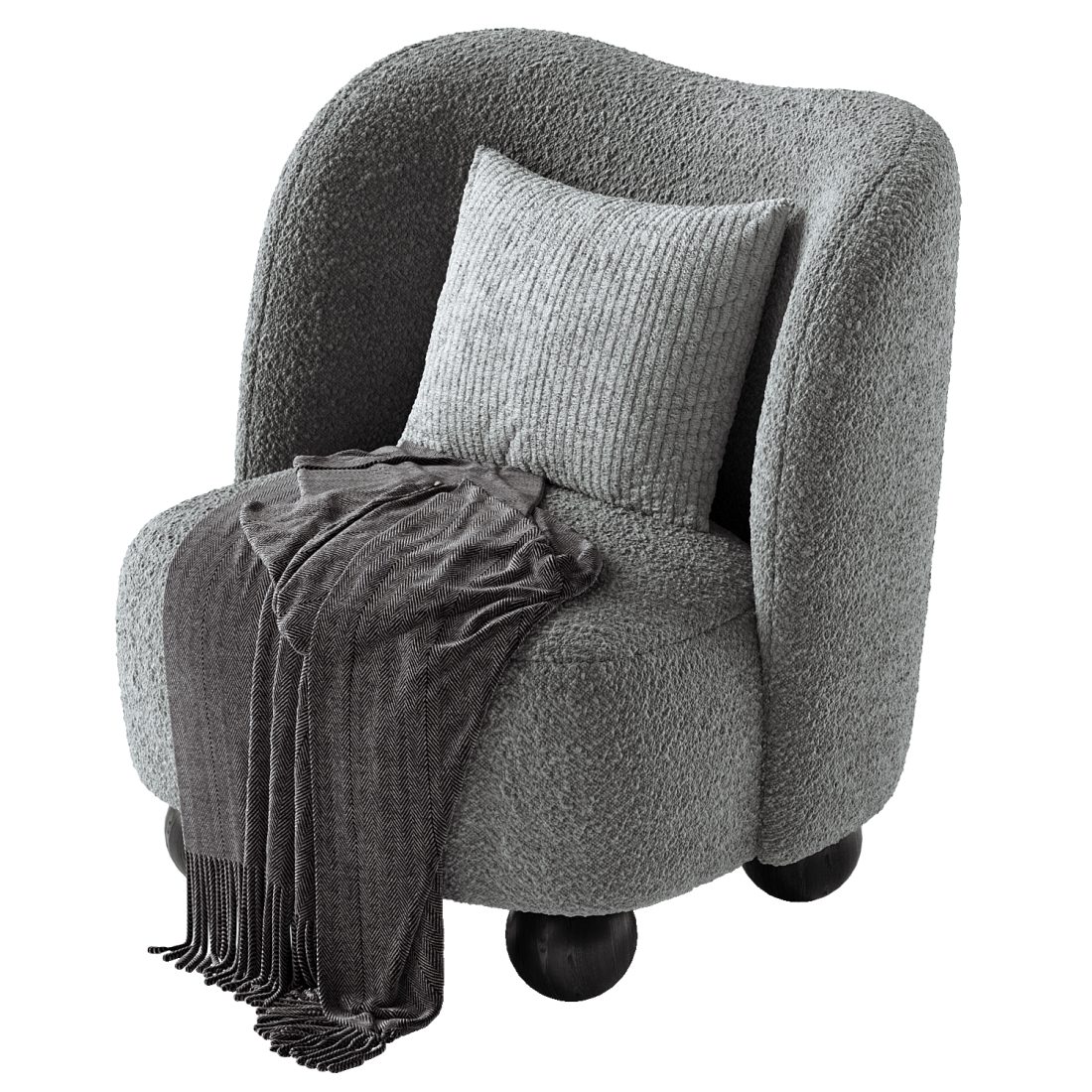 Alice Lounge Chair - 3D Model for Corona