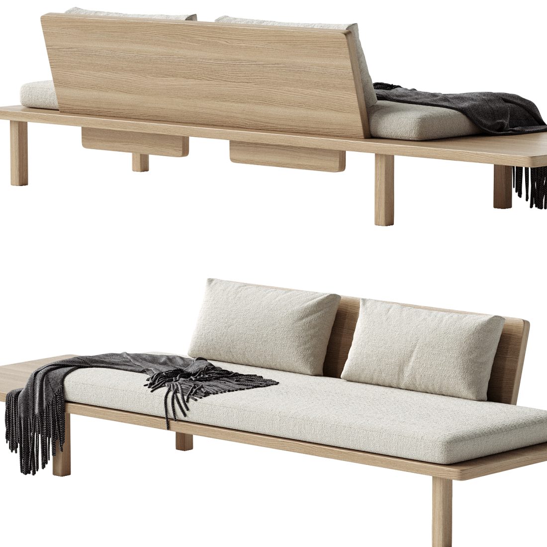 Assembly Sofa 3D Model for Corona | CGMood