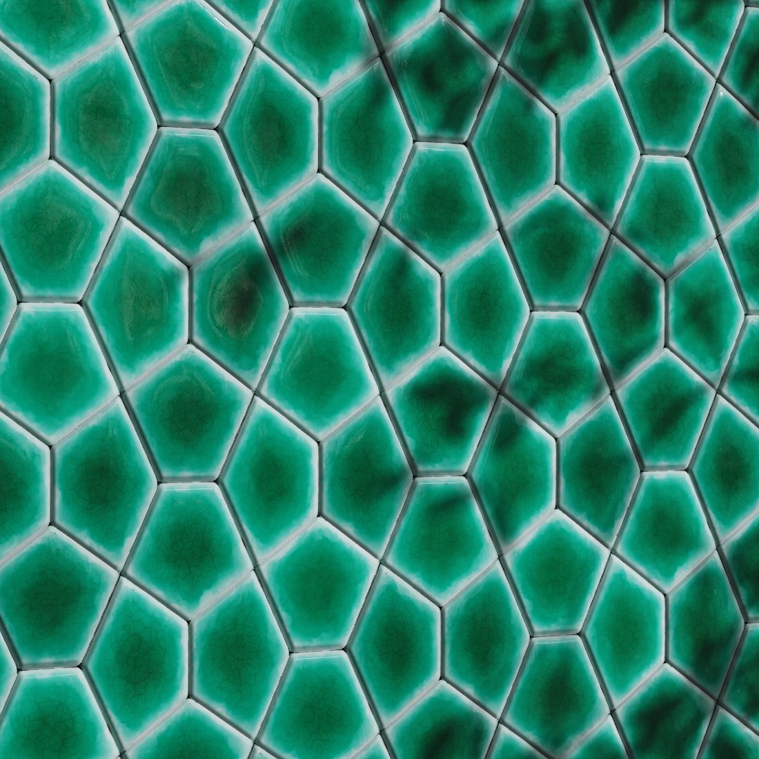 Unique Wall Tile 01 (turtle Shell-seamless) - 3D Model for VRay