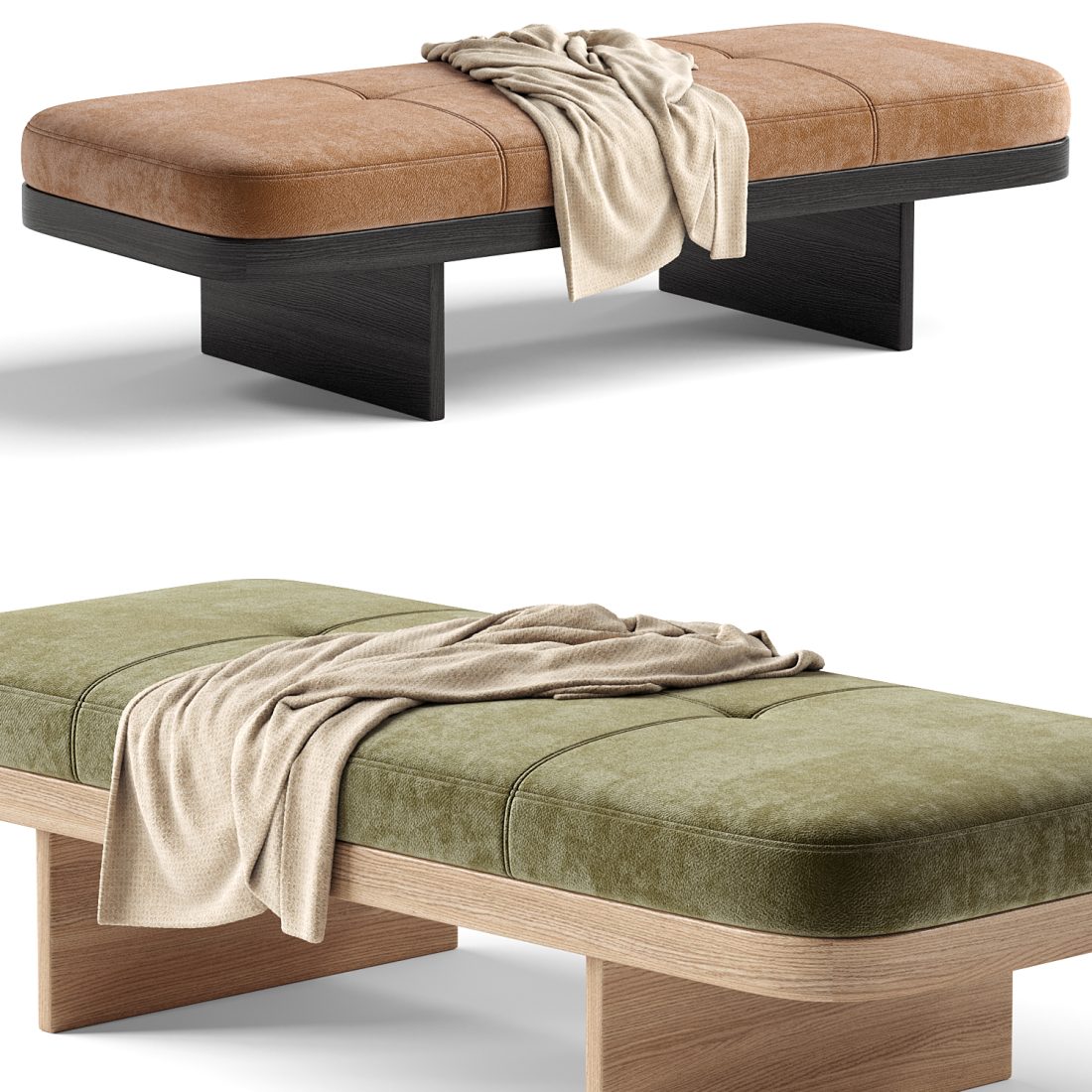Elly Bench 3D Model for Corona | CGMood