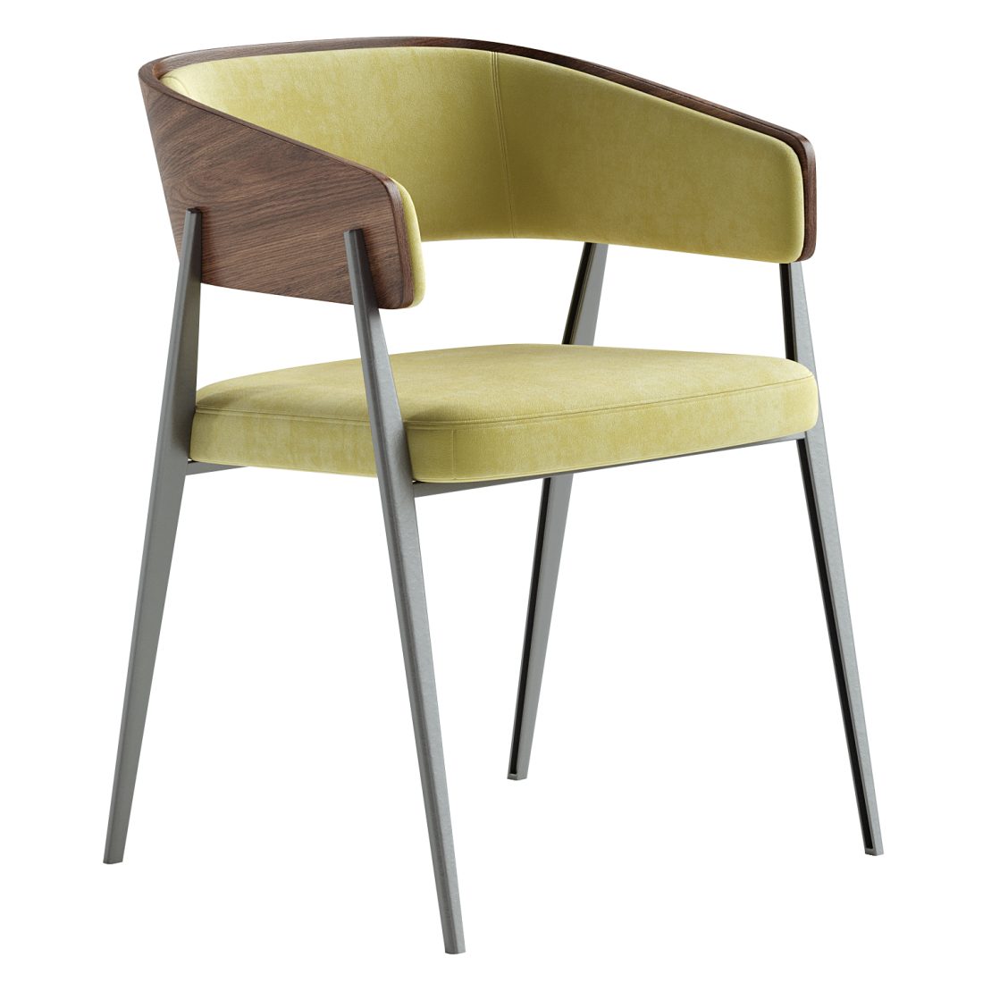 Aria Dining Chair & Aria Barstool - 3D Model for Corona