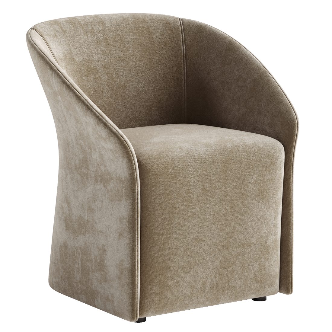 Laporte Dining Chair 02 - 3D Model for Corona