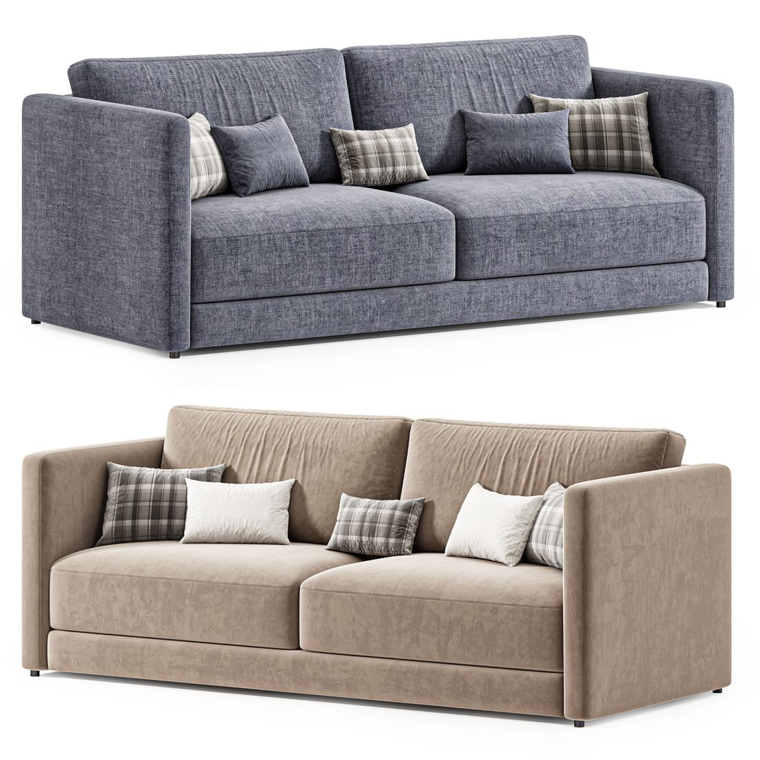Astra Sofa - 3D Model for Corona