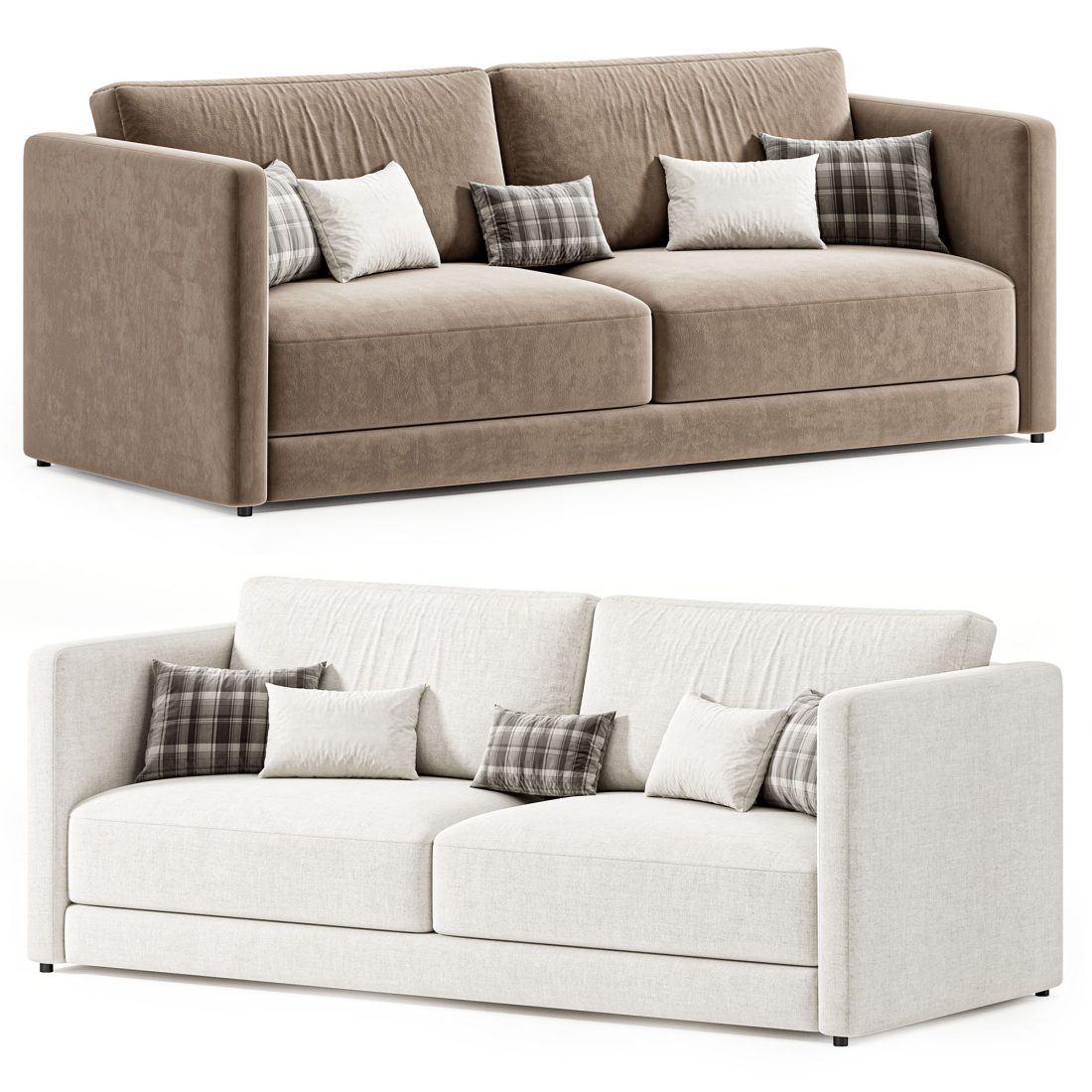 Astra Sofa - 3D Model for Corona