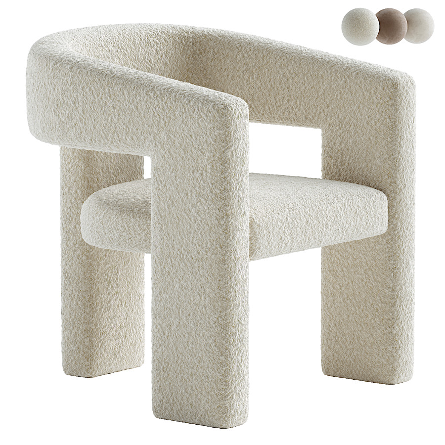 Theo Chair 3D Model for Corona | CGMood