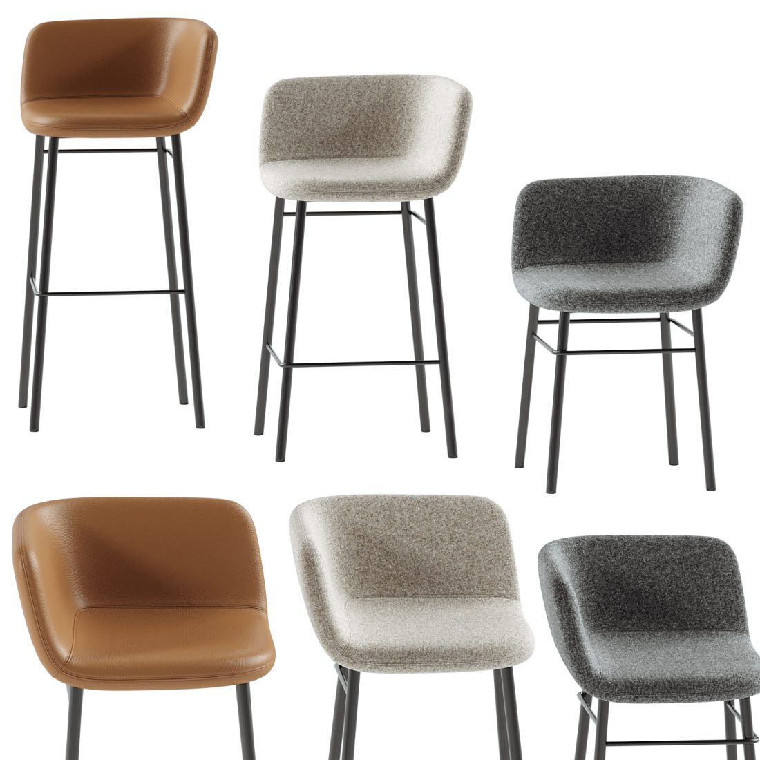 Xoko Barstool 3D Model for Corona | CGMood