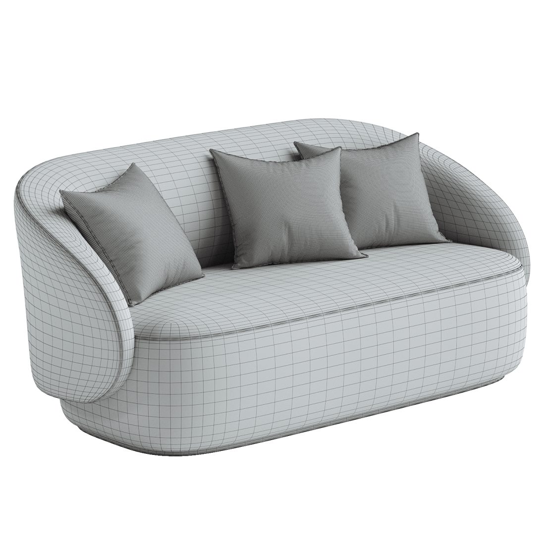 Diva Sofa 3D Model for Corona | CGMood