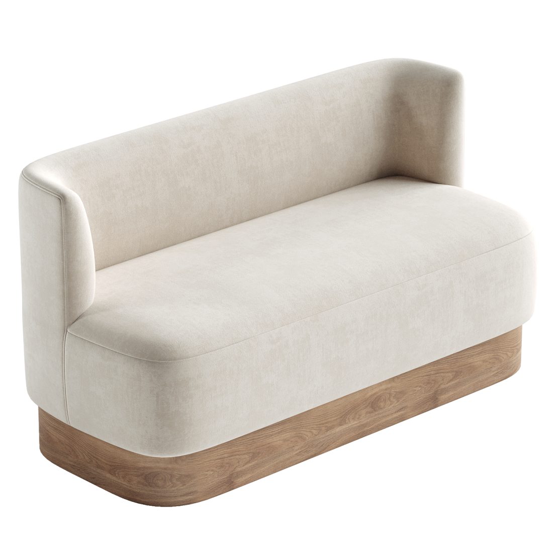 Krista Upholstered Dining Bench 3D Model for Corona | CGMood