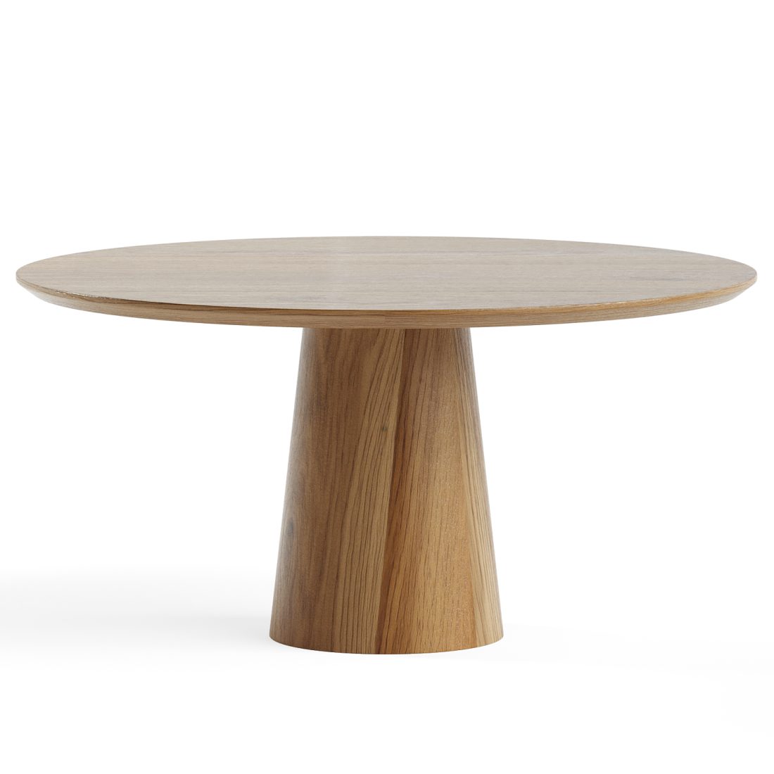 Byron Dining Chair & Round Walnut Dining Table Qon 3D Model for Corona ...