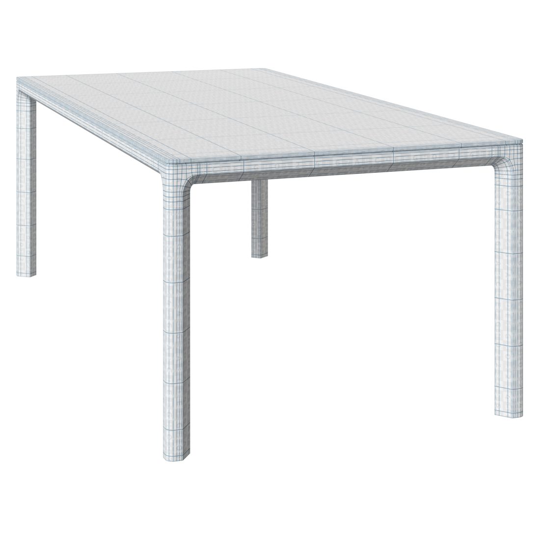 Restoration Hardware Dining Table Padua - 3D Model for VRay, Corona