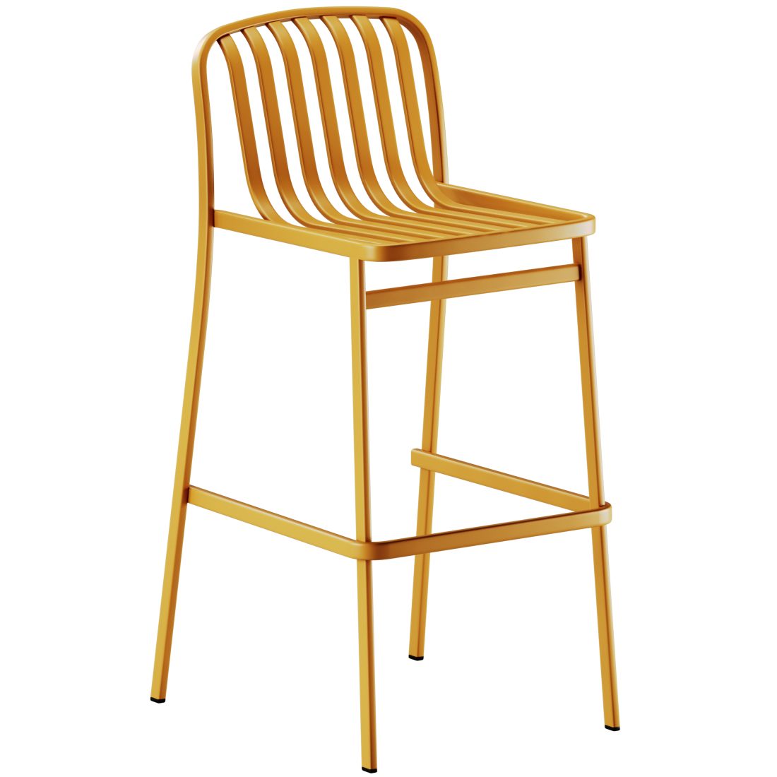 Kano Steel Bar Stool By Babel D - 3D Model for Corona