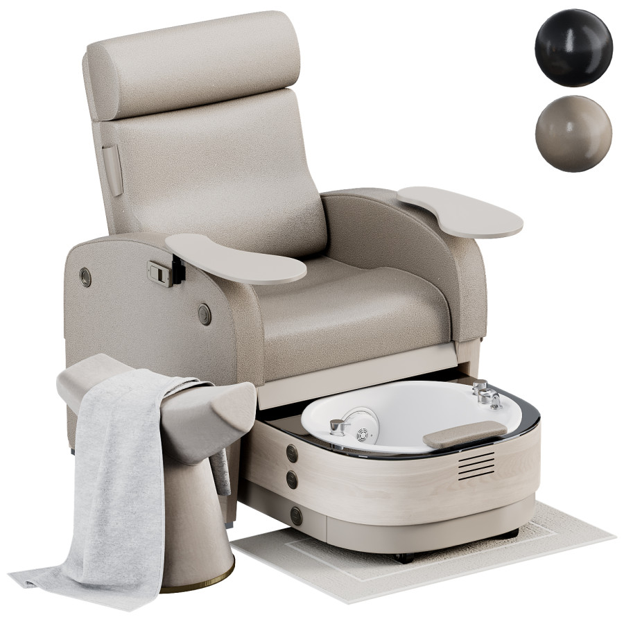Pedicure Chair 01 3D Model for VRay, Corona | CGMood