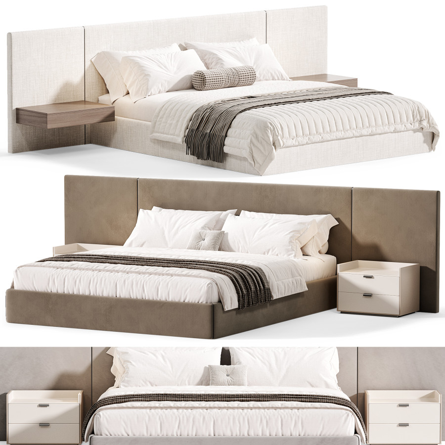 Eros Modern Bed 2024 By Elmalekfurniture - 3D Model for Corona