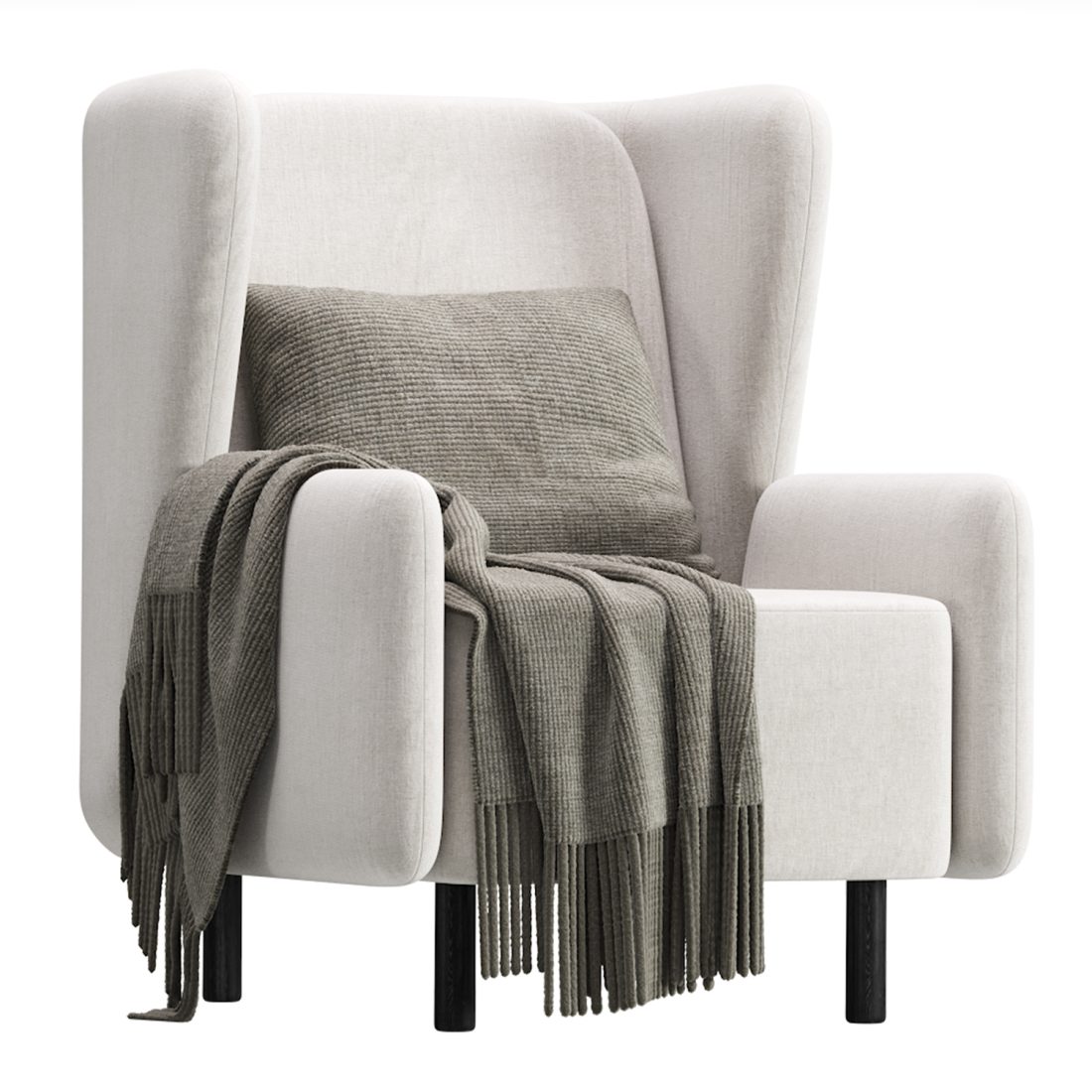 Chair Keymit Velvet 3D Model for Corona | CGMood