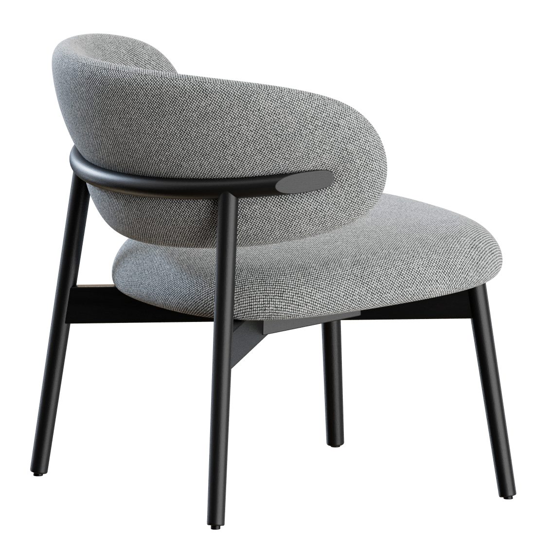Oleandro Lounge Chair - 3D Model for Corona