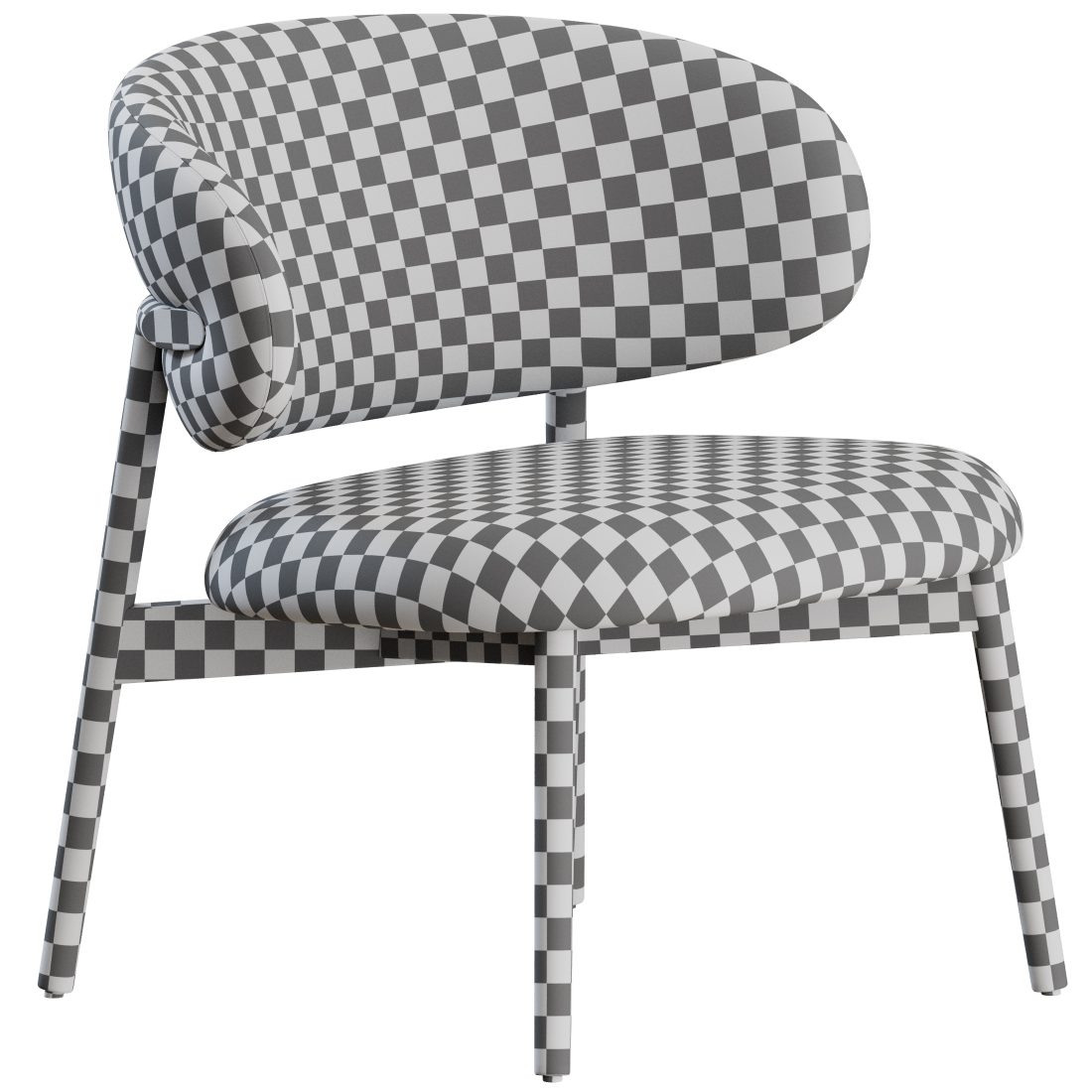 Oleandro Lounge Chair - 3D Model for Corona