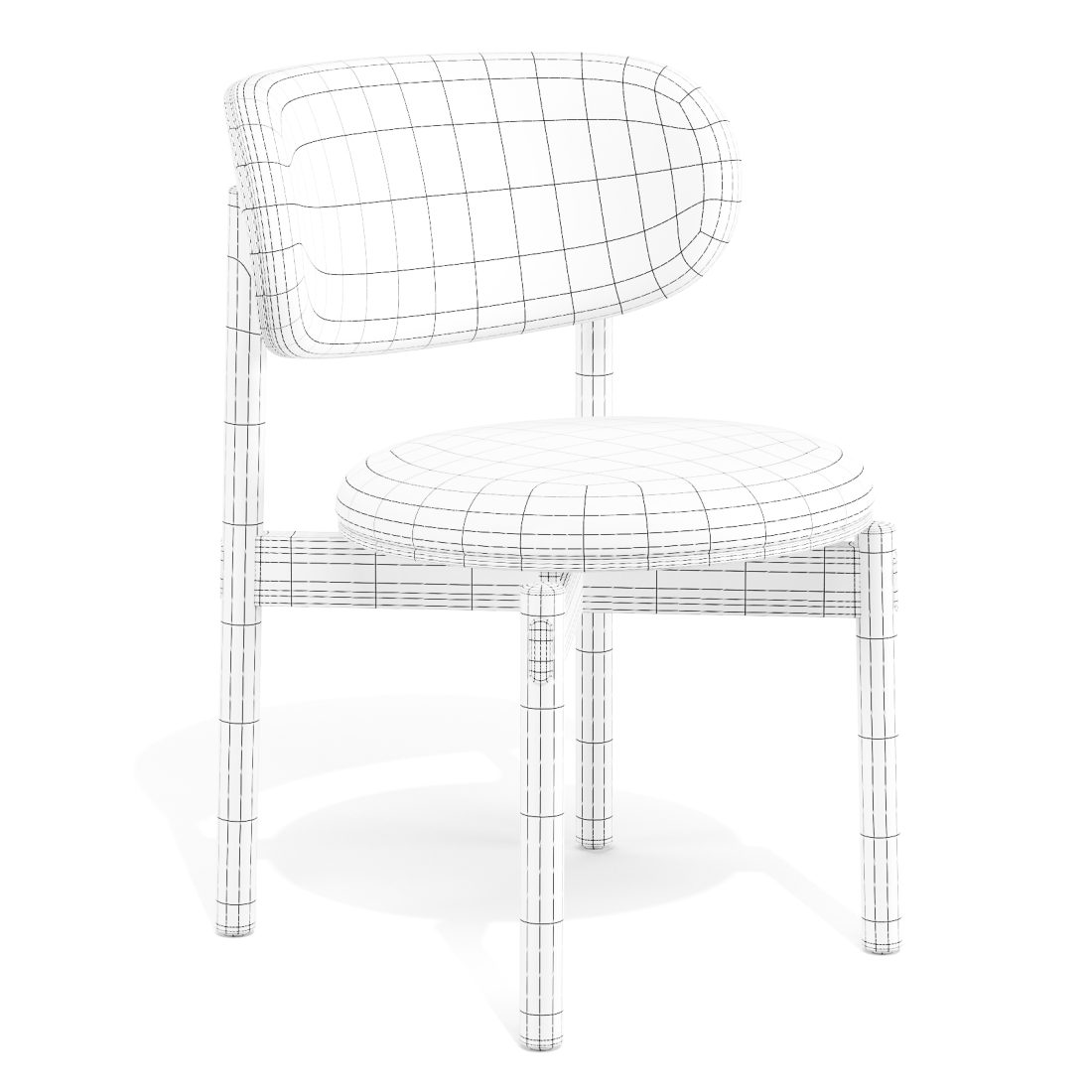 Arco: Re-Volve - Dining Chair 3D Model for Corona | CGMood