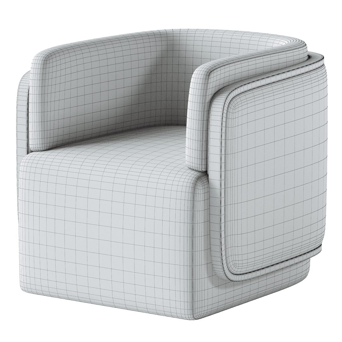 No 825 Chair - 3D Model for Corona