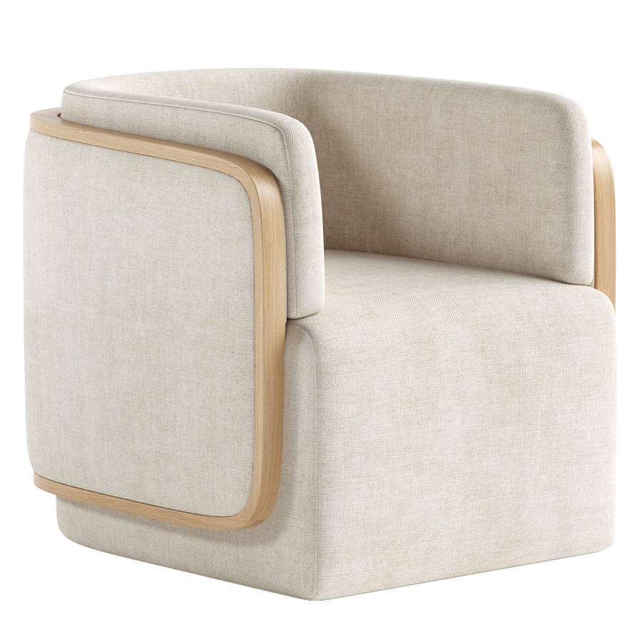 No 825 Chair - 3D Model for Corona
