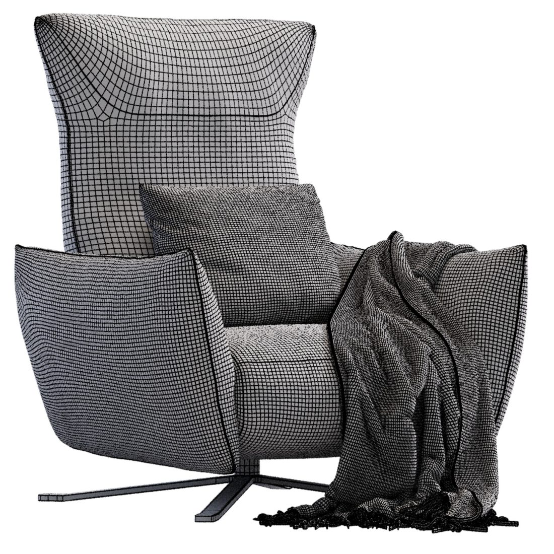 Polse Armchair By Calligaris 3D Model for Corona, VRay | CGMood