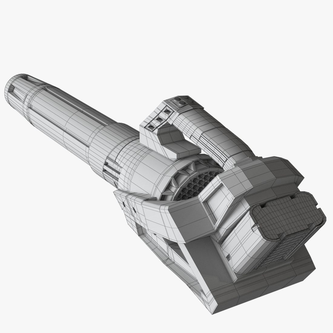 Leaf Blower - 3D Model for VRay, Corona