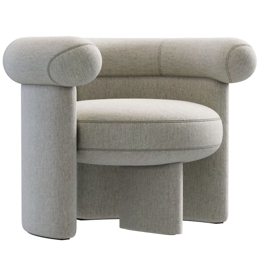 Armchair Jeanette By Meridiani 3D Model for Corona | CGMood