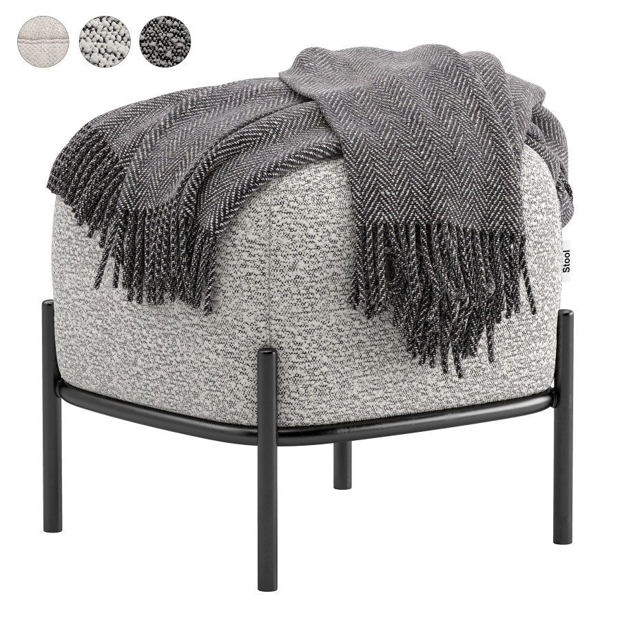 Pouf Stone From Inmyroom.ru - 3D Model for VRay, Corona