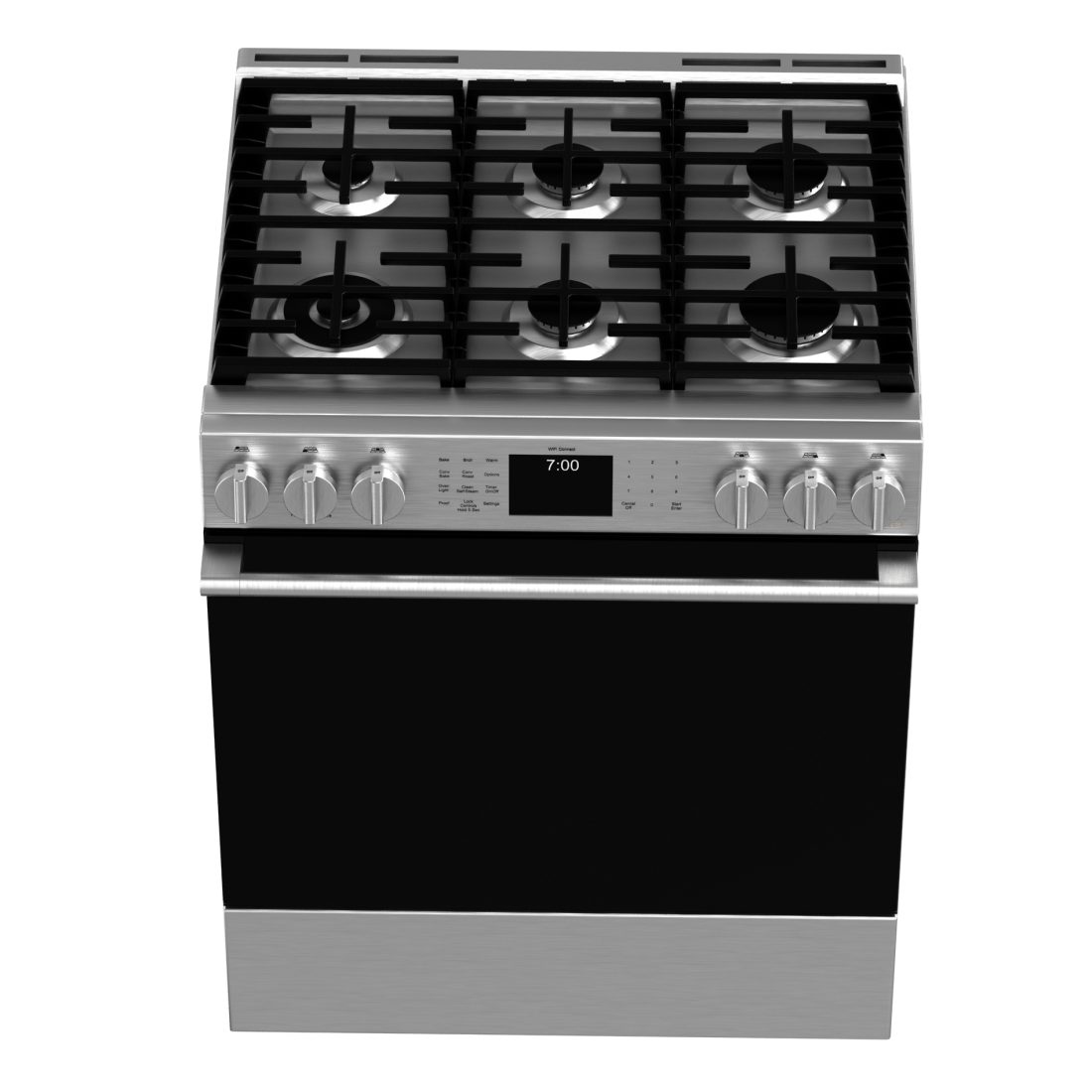 Cafe Smart Slide In Front Control Gas Range 3D Model for VRay | CGMood