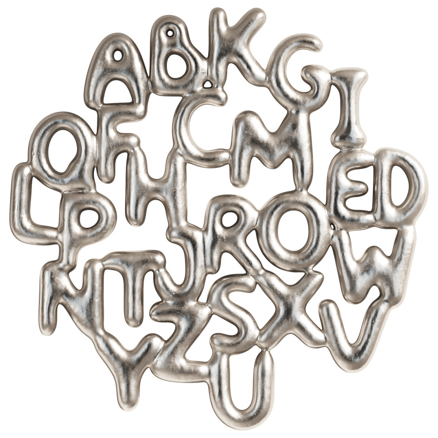 Metal Alphabet Wall Art - 3D Model for Corona