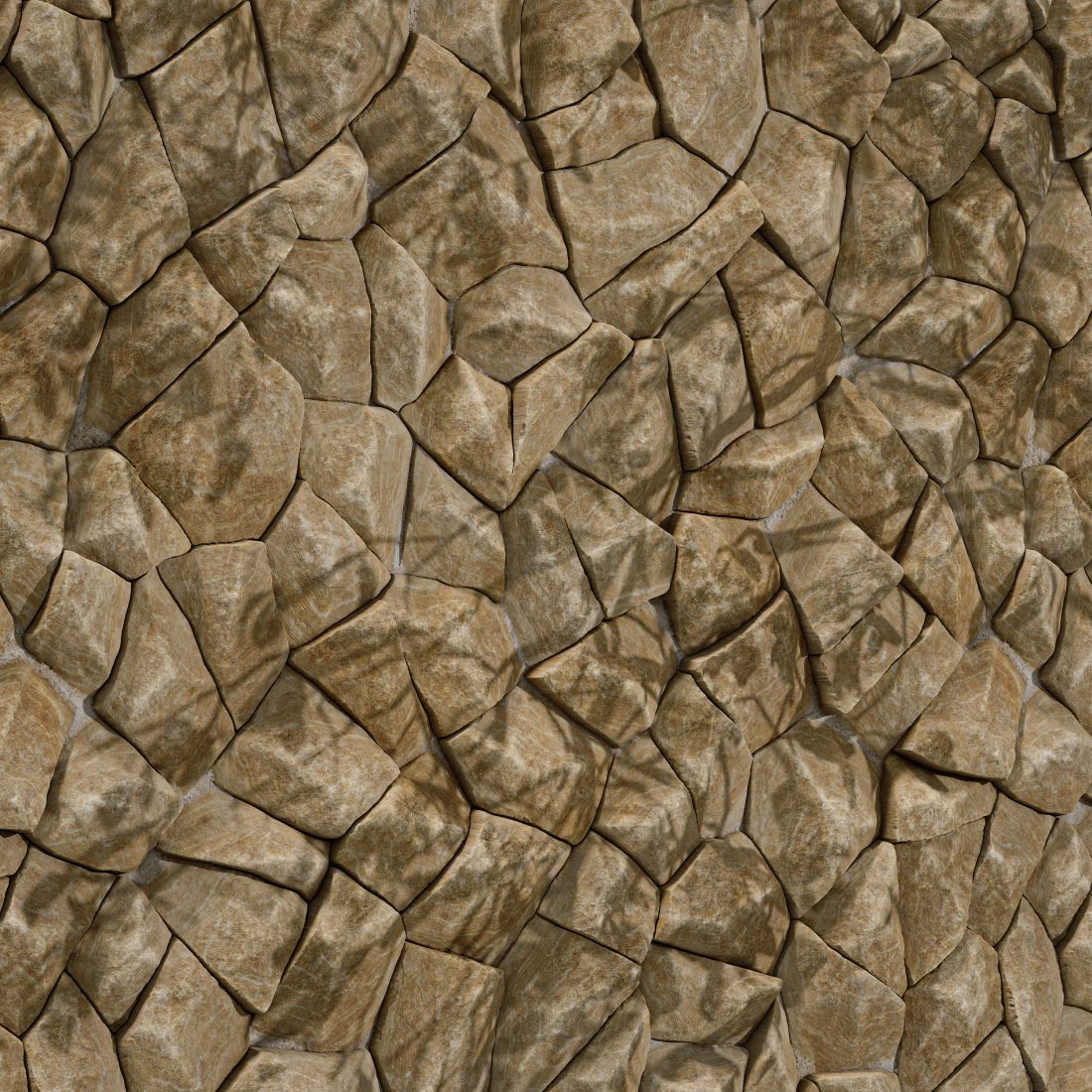 Stone Wall 28 (seamless) Texture / PBR Material | CGMood