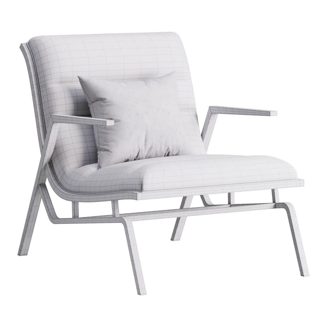 Rebar Chair - 3D Model for Corona