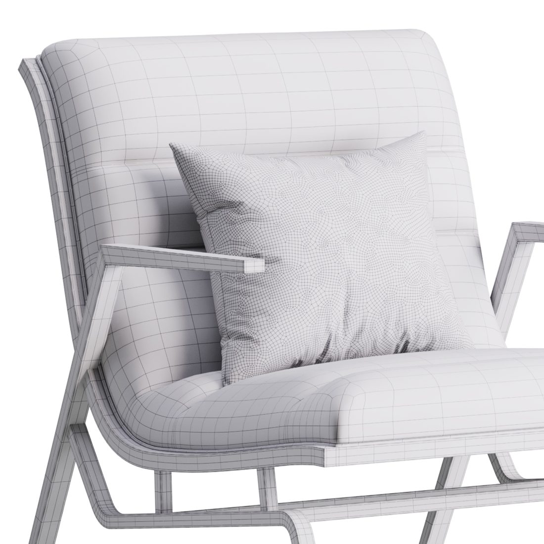 Rebar Chair - 3D Model for Corona