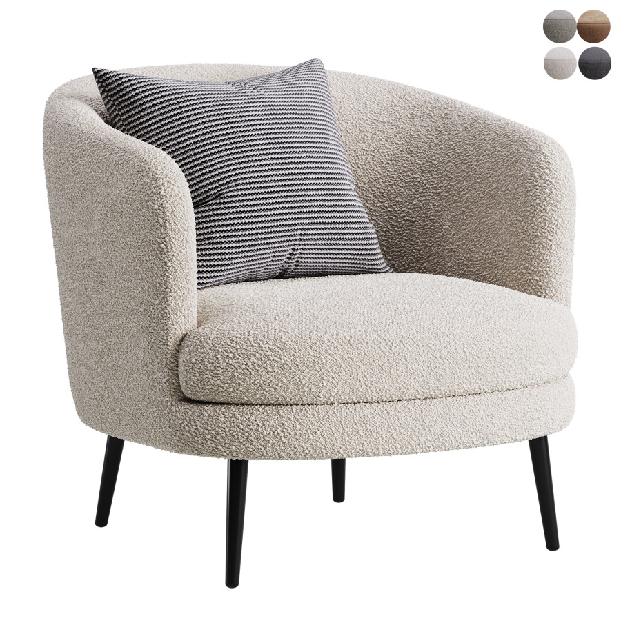 Viv Slipper Chair 3D Model for Corona | CGMood