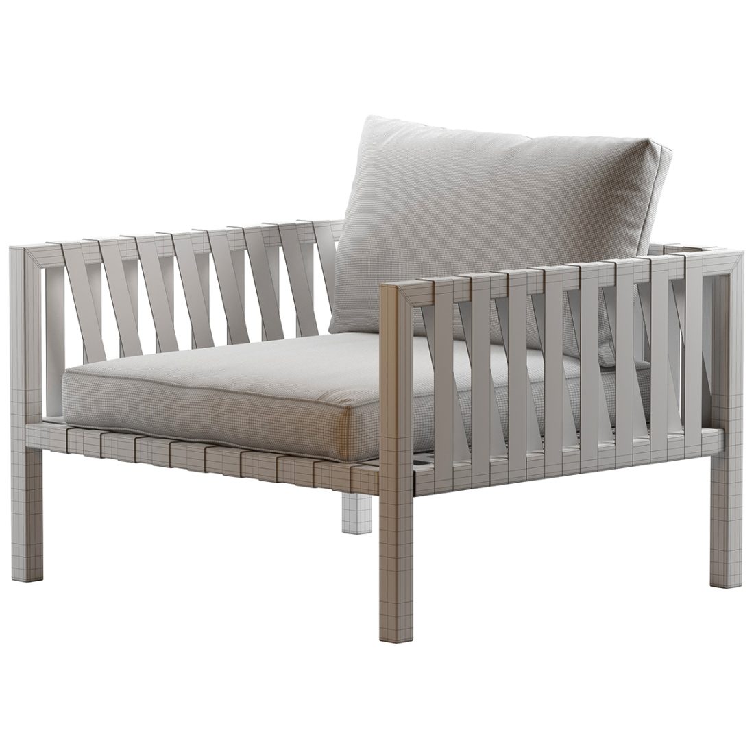 Mistral Chair - 3D Model for Corona