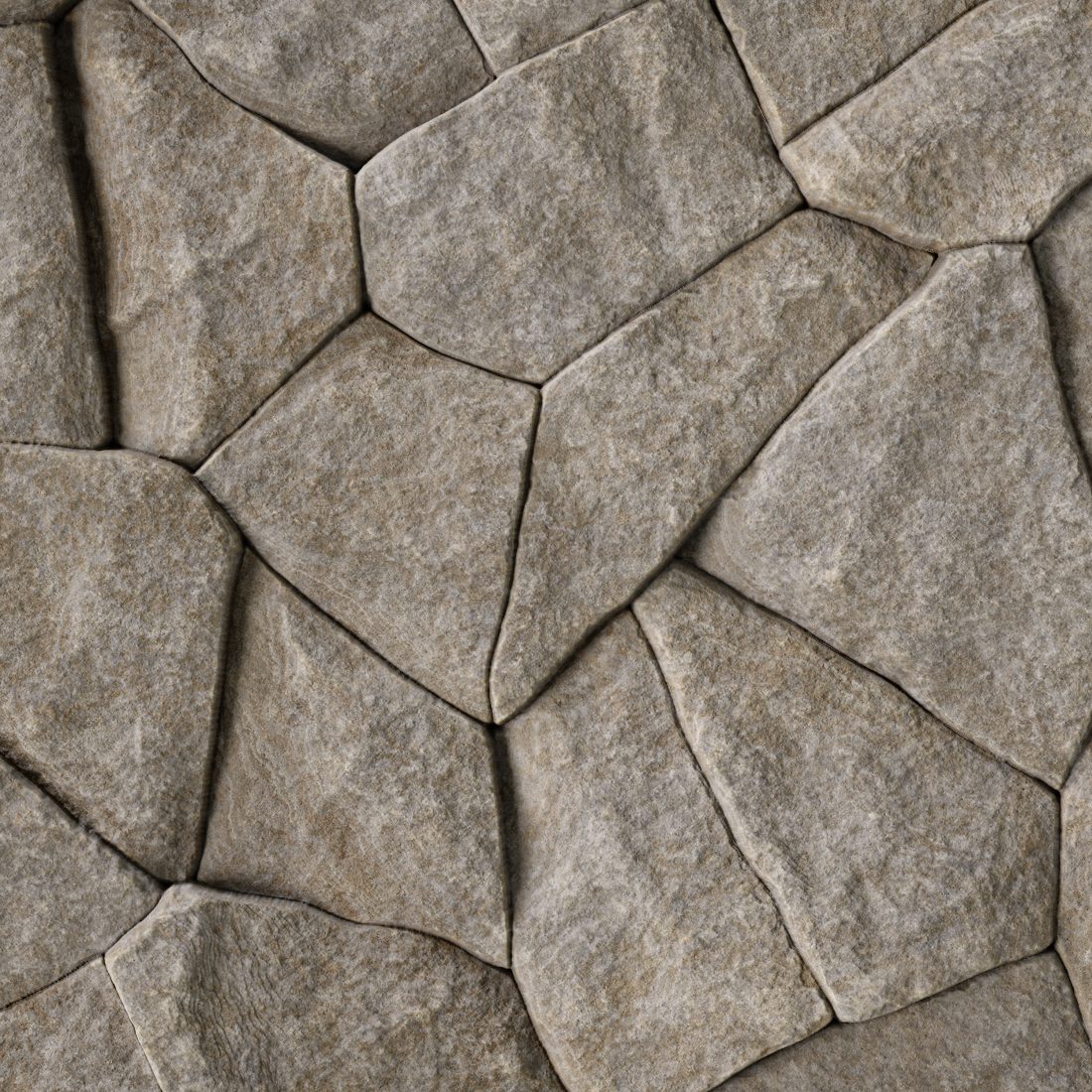 Stone Wall 29 (seamless) - 3D Model for VRay