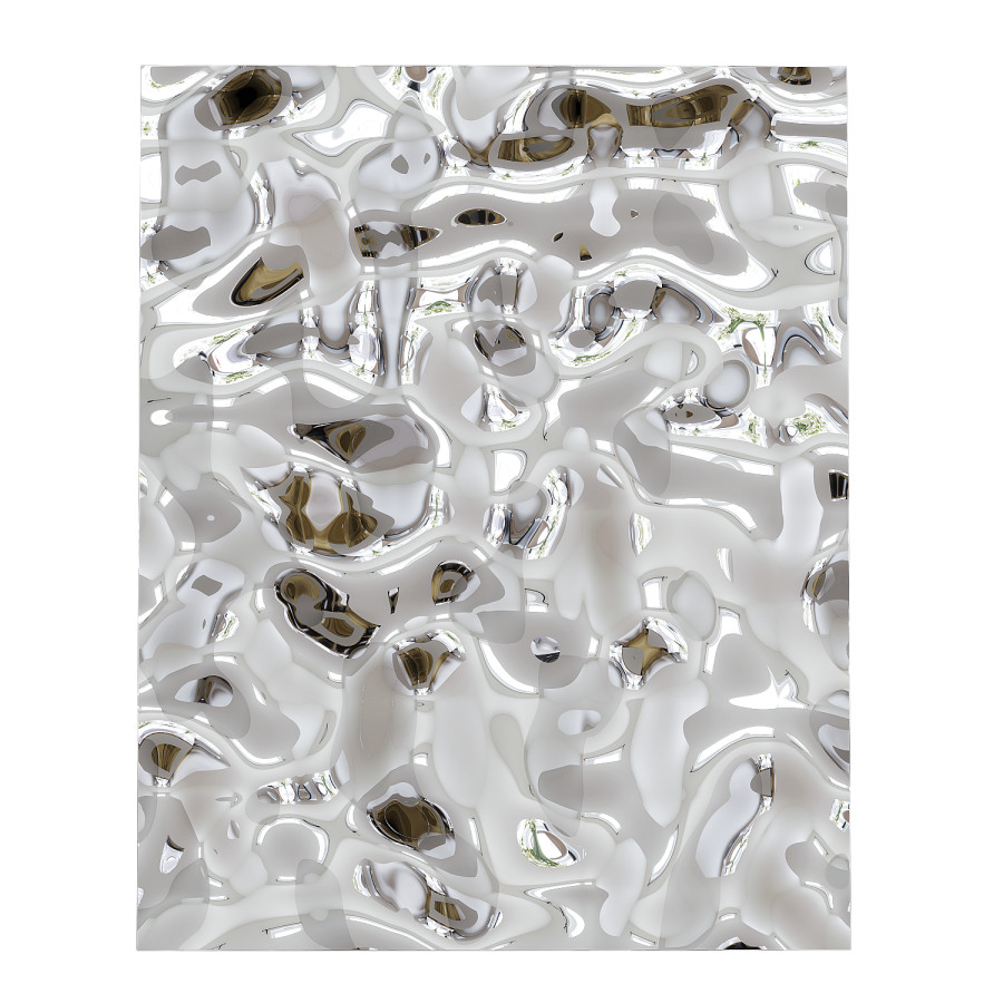 High Wave Mirror Decorative Panel 3D Model for Corona | CGMood