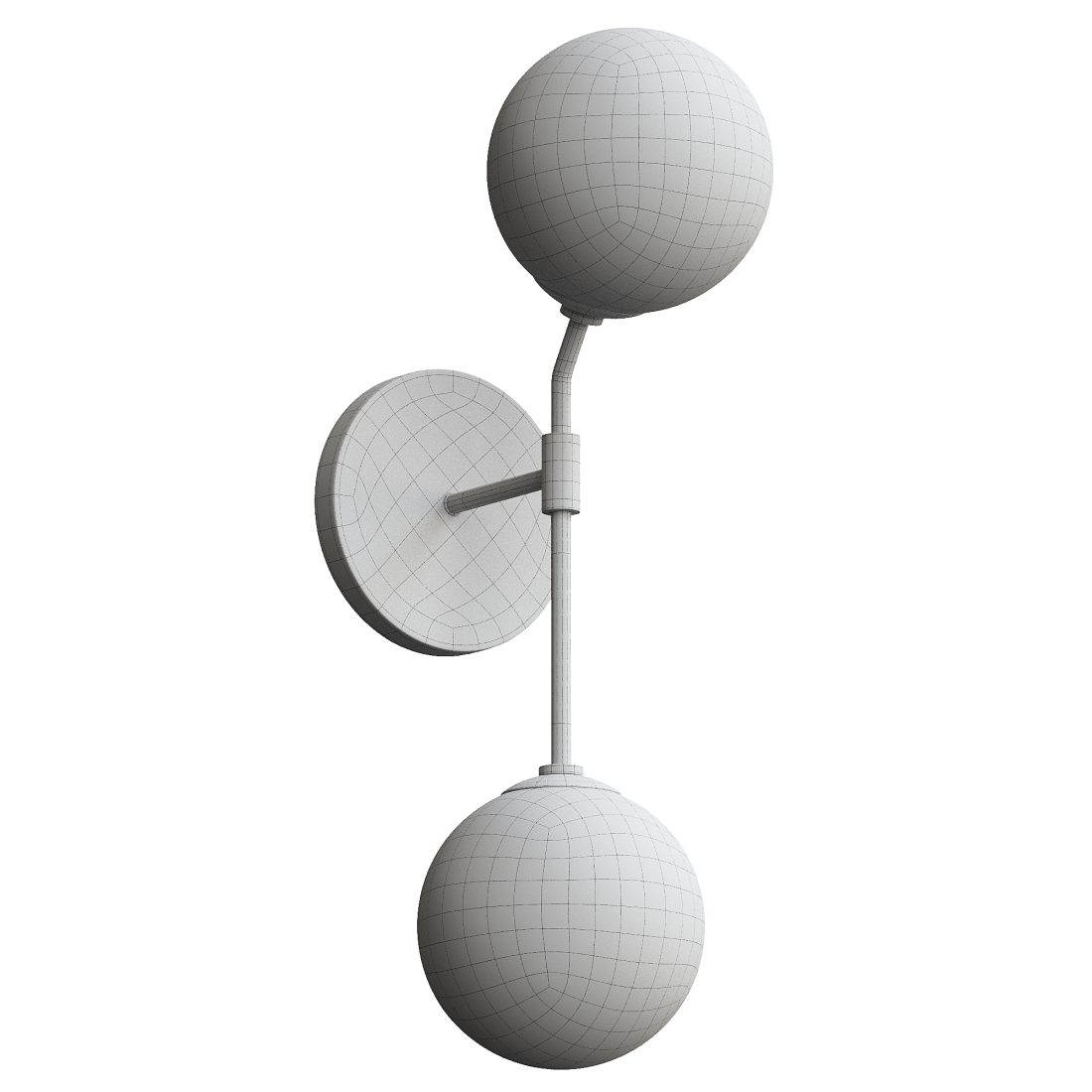 Duncan Wall Sconce - 3D Model for Corona