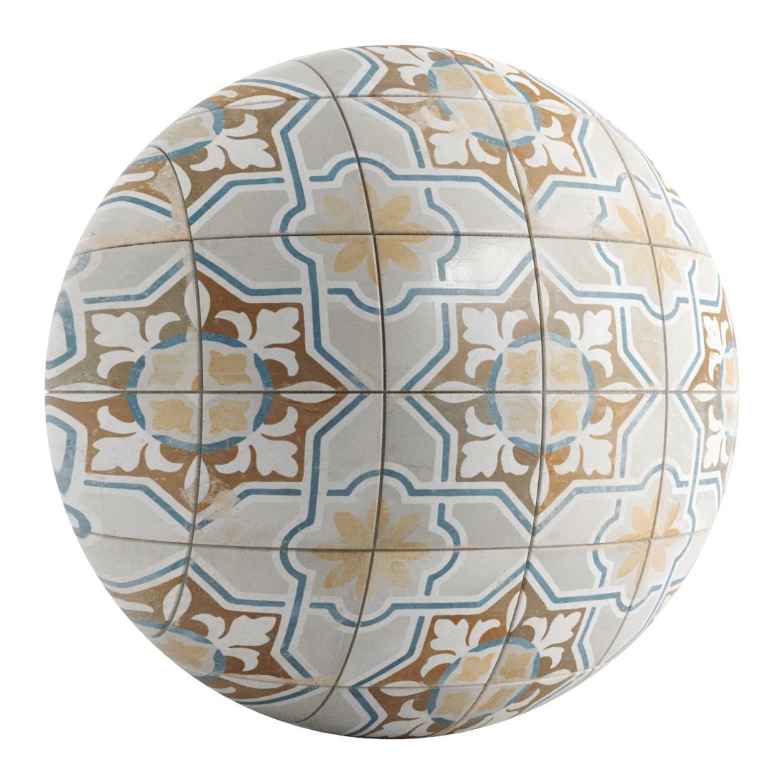 Ceramic Tile Seal38083 4k Pbr Seamless - 3D Model for VRay, Corona, VRay
