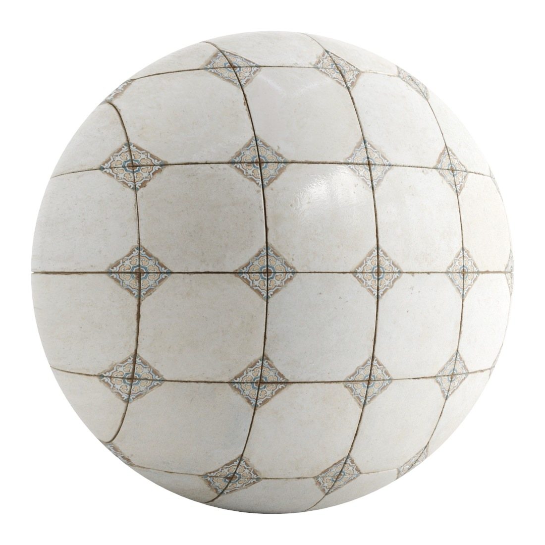 Ceramic Tile Field003832 4k Pbr Seamless - 3D Model for VRay, Corona, VRay