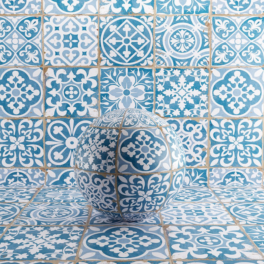 Ceramic Tile Faenza13717 4k Pbr Seamless Texture / PBR Material | CGMood