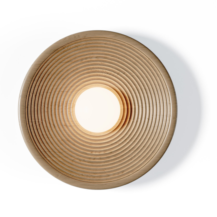Circle Wall Lamp - 3D Model for Corona