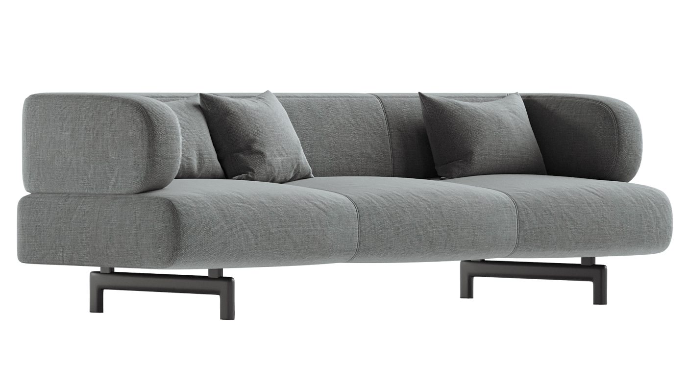 Soren Sofa 3D Model for VRay, Corona | CGMood
