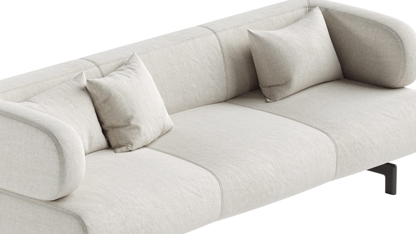 Soren Sofa 3D Model for VRay, Corona | CGMood