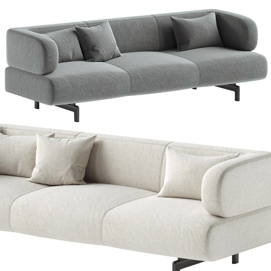 Soren Sofa 3D Model for VRay, Corona | CGMood
