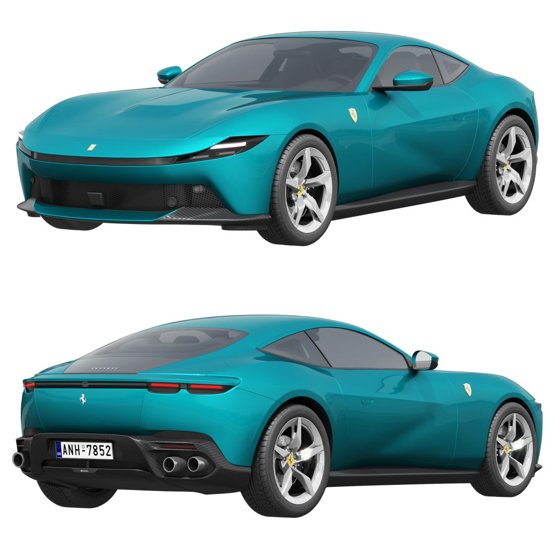 Ferrari Amalfi 2026 - 3D Model for Corona