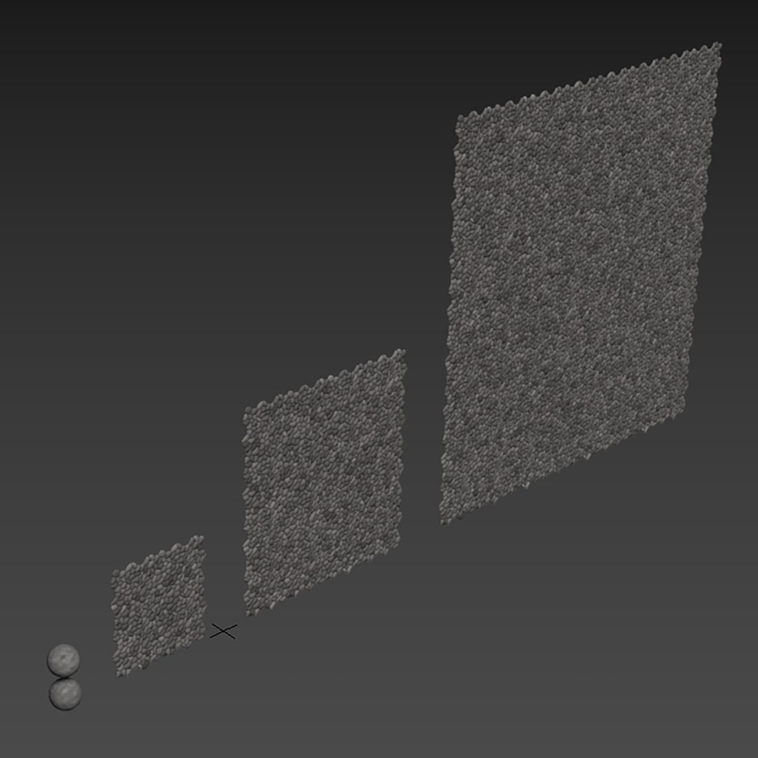 Stone Decor N146 - 3D Model for FStorm, VRay, Corona