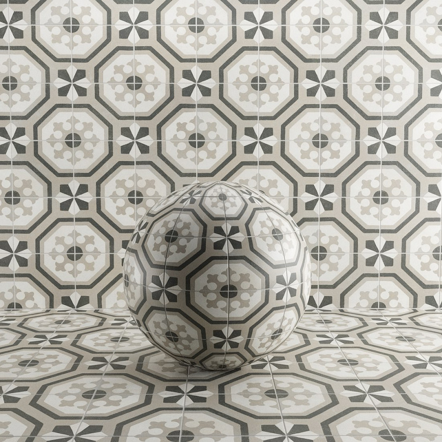 Ceramic Tile PO39481 4k Pbr Seamless - 3D Model for VRay, Corona, VRay