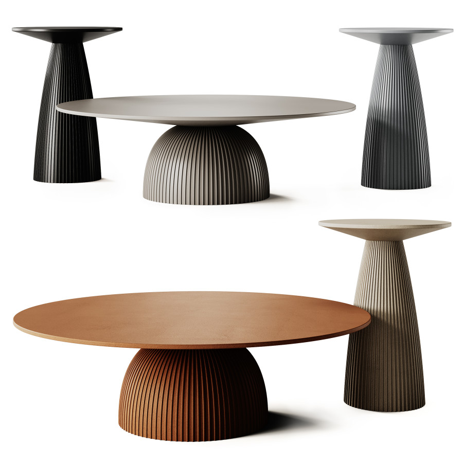 Rove Concepts Gallus Coffee Tables - 3D Model for Corona