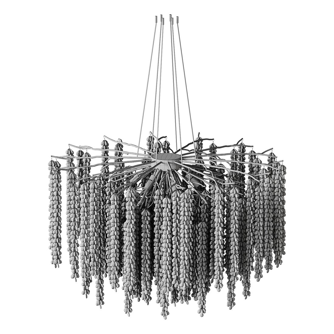 Luxury Crystal Led Chandeliers Light 3D Model for Corona | CGMood