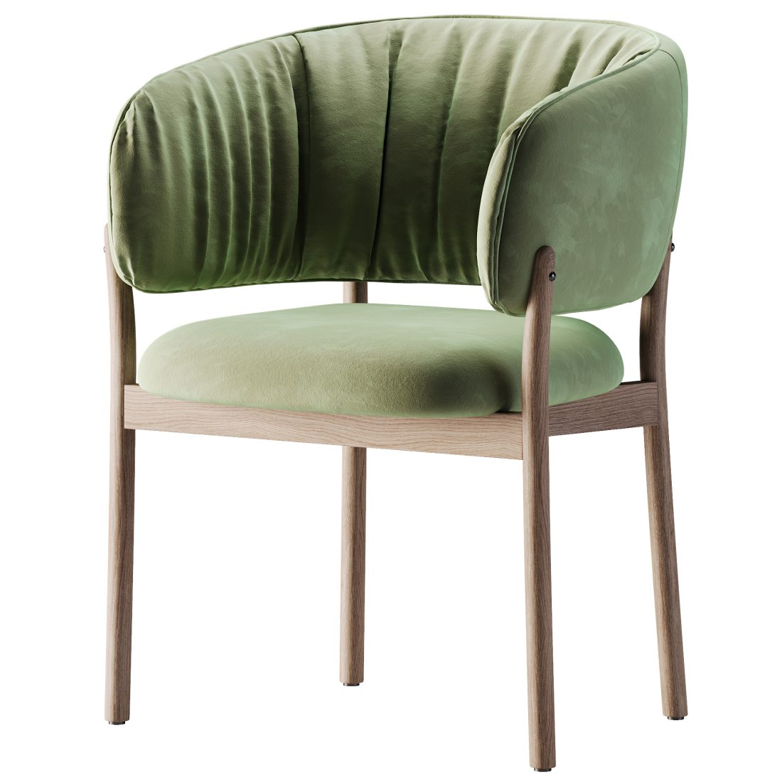 Rc Wood Soft Chair 3D Model for Corona | CGMood